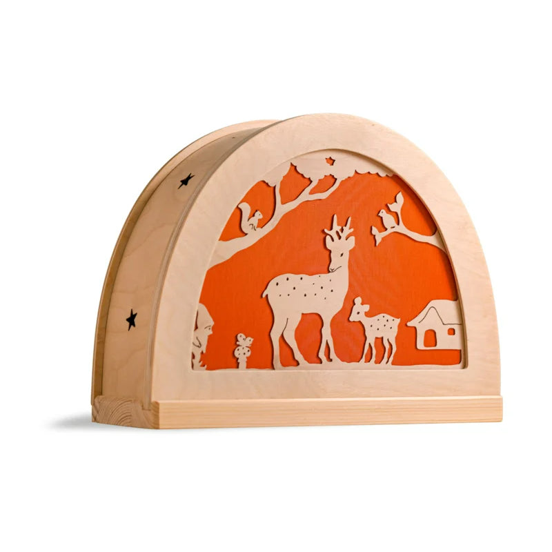 Hertjes in het Bos Silhouet – Mama Nova